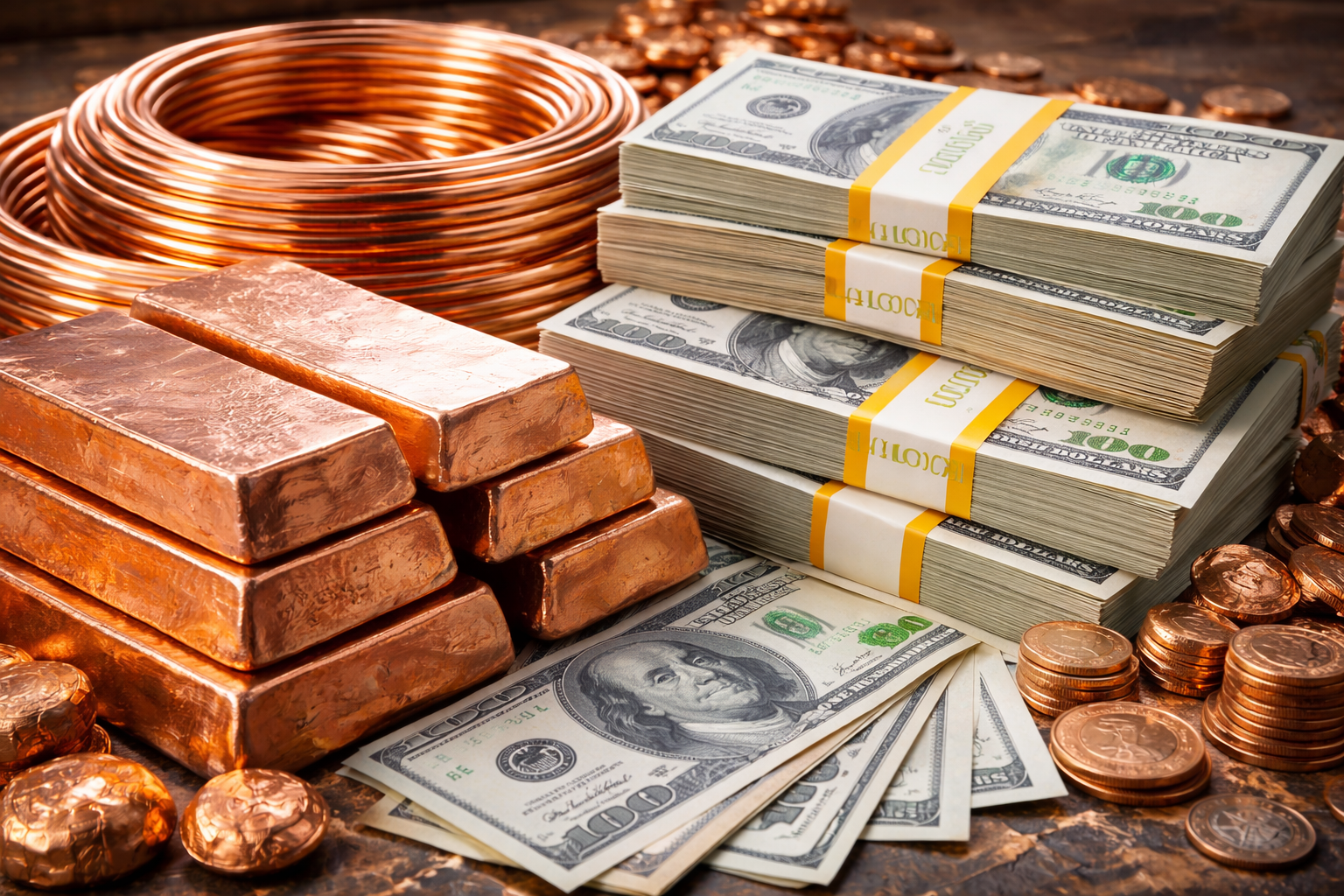 Precio del cobre hoy y su valor en dólares - Tucambista
