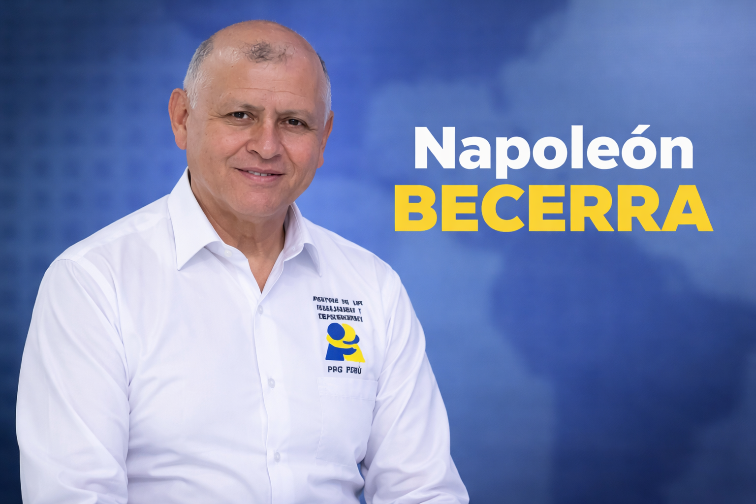Napoleón Becerra se presenta como candidato presidencial rumbo a 2026 ...